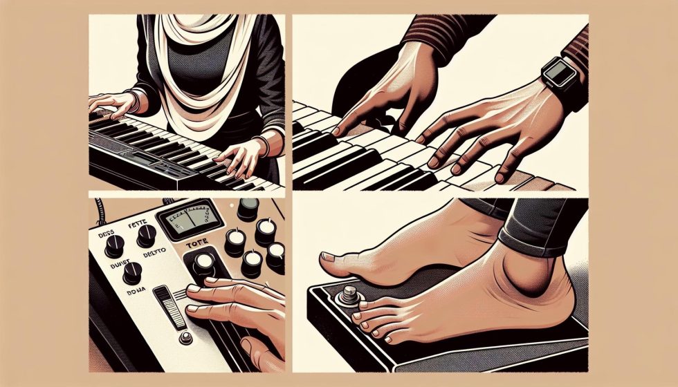 Master Two-Handed Keyboard Play: Integrating Pedals for Full Sound ...